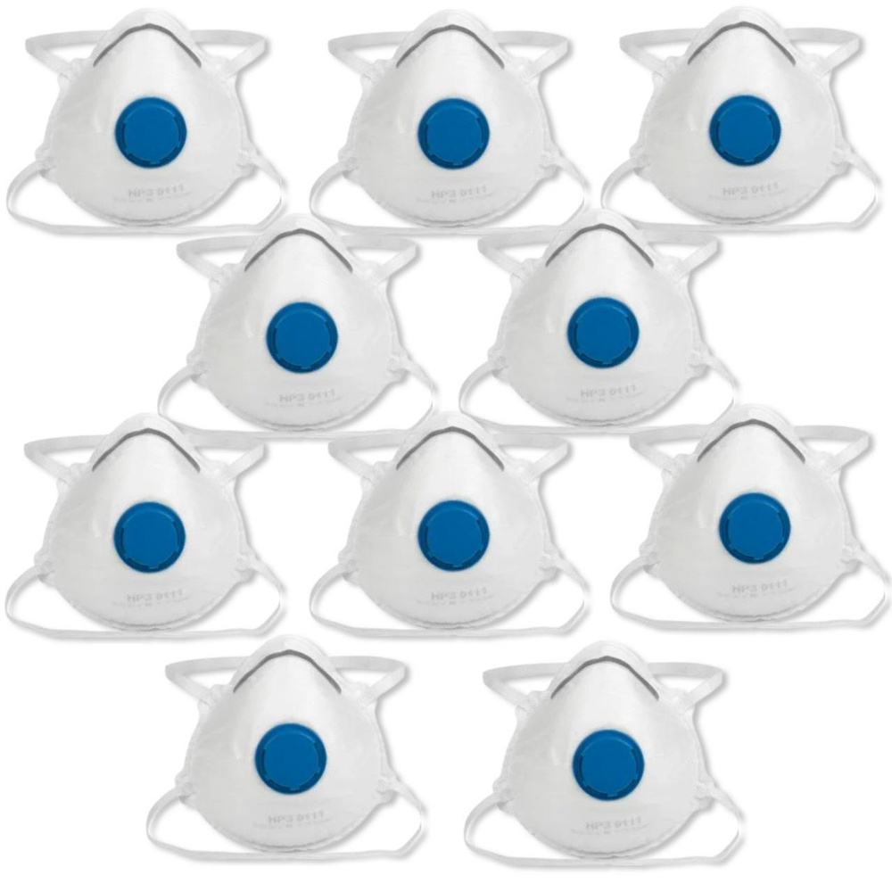 Респиратор НРЗ-0112 с клапаном FFP2 / Респиратор универсальный / 10 штук - купить с доставкой по ...