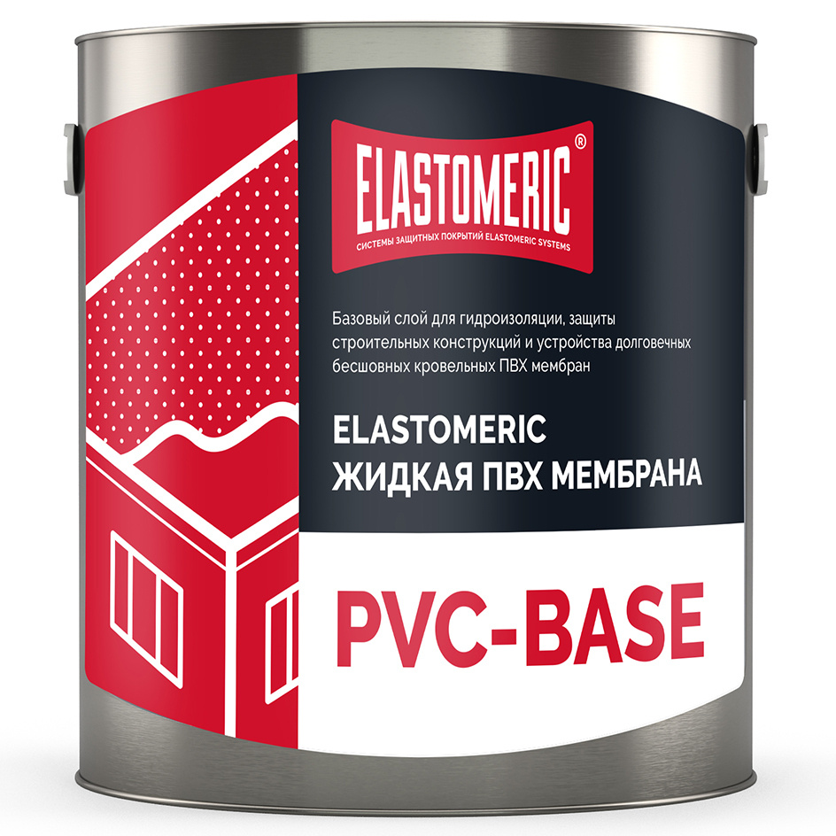 ПВХ мембрана жидкая Elastomeric PVC-Base, 3кг. - купить по доступным ценам в интернет-магазине ...