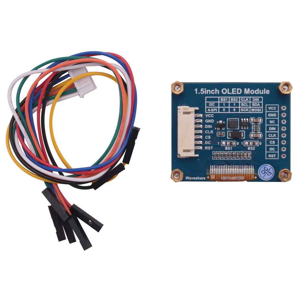 1 5 дюймовый модуль Oled дисплея Spi Iic для Arduino Raspberry Pi Stm32 купить с доставкой по