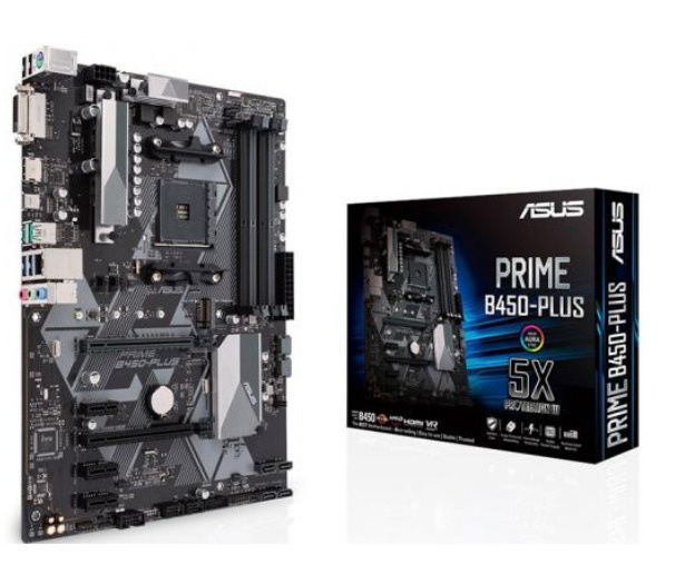 Материнская плата ASUS PRIME B450-PLUS купить по низкой цене с ...