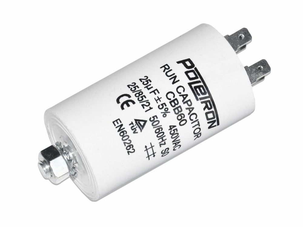 Конденсатор пусковой CBB60 (25uF, 450V) - купить с доставкой по ...