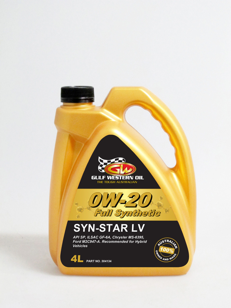 Масло моторное GULF WESTERN OIL 0W-20 Синтетическое - купить в интернет ...