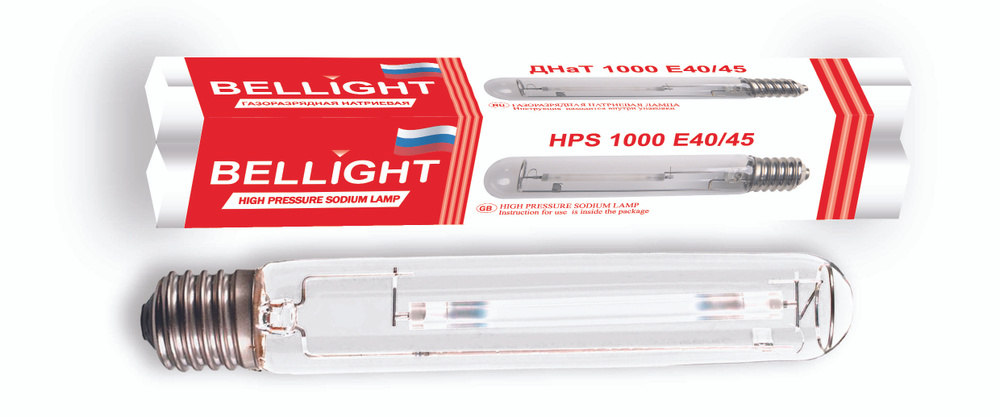 Газоразрядная Лампа специальная Bellight E40 Труба 124000 Лм 2000 К ...
