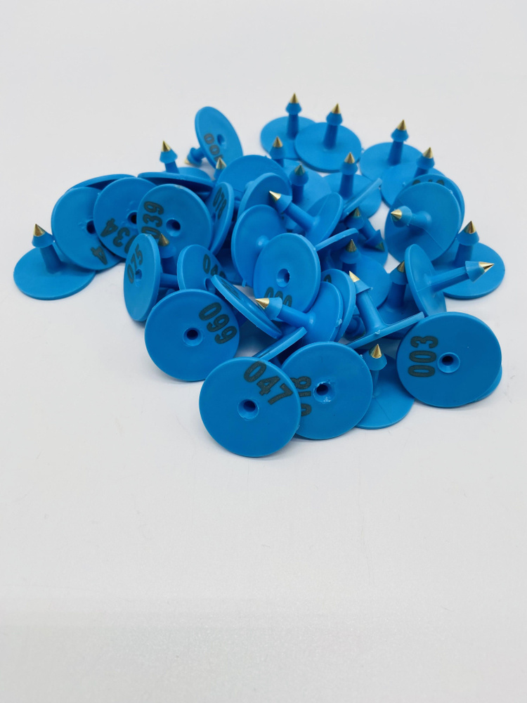 Бирки для овец, коз, собак и тд. 100 штук - купить с доставкой по ...