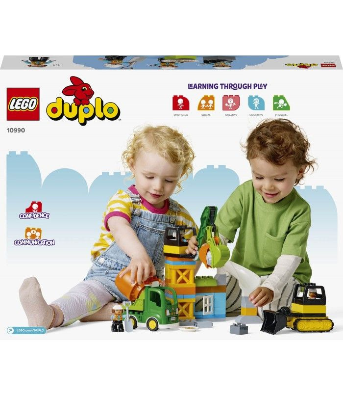 LEGO DUPLO 10990 Строительная площадка купить на OZON по низкой цене ...