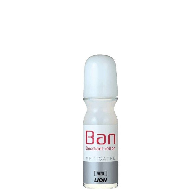 Lion Ban Roll On Milky Type, 30 ml,Дезодорант-антиперспирант молочный роликовый без аромата ...