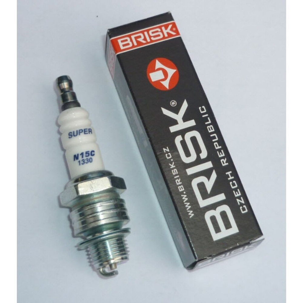 Свеча зажигания BRISK N15C - купить по выгодным ценам в интернет-магазине OZON (868851576)