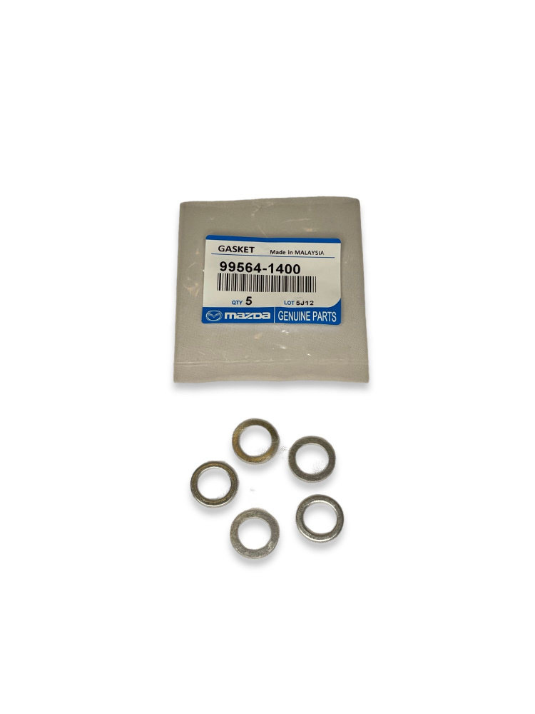 Кольцо уплотнительное сливной пробки 995641400 (Комплект 5шт) MAZDA ...