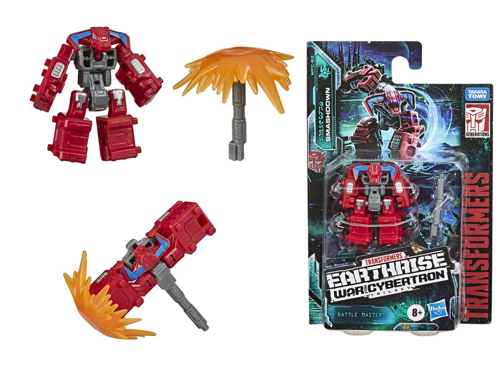 Игрушка Трансформеры Баттл Мастер Смэшдаун Transformers SMASHDOWN WFC ...