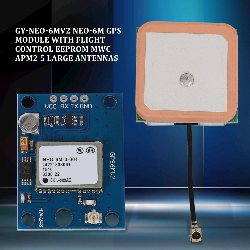 GY-NEO-6MV2 NEO-6M GPS-модуль с EEPROM управления полетом MWC APM2.5 ...