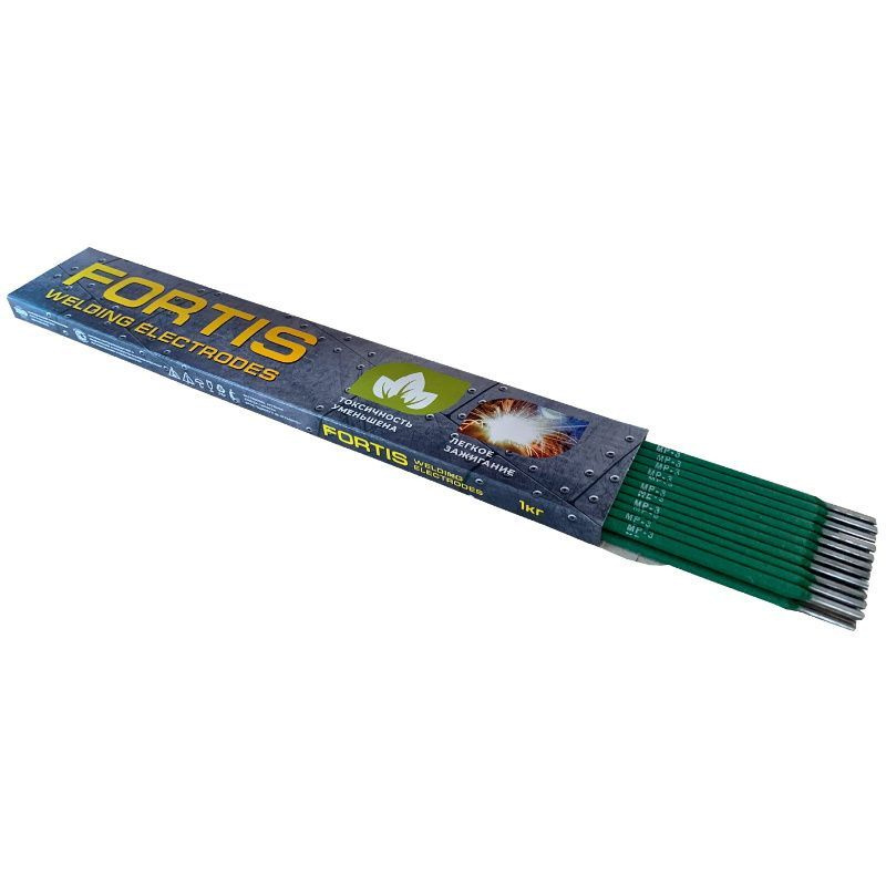 Электроды МР-3 Fortis диам. 3мм (уп. 2,5 кг) - купить с доставкой по ...