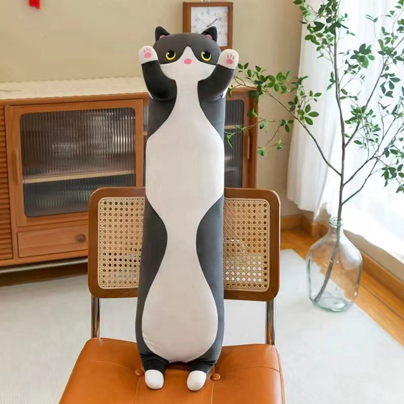 Мягкая игрушка Кот-батон 50 см - купить с доставкой по выгодным ценам в ...