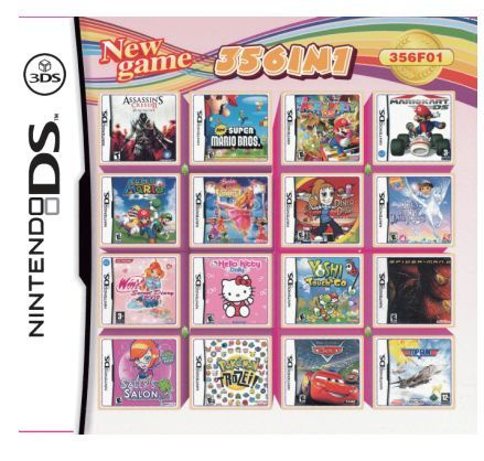 Игровая карта 3DS NDS NDSL, комбинированная карта 208 в 1 NDS, кассета 5000-в-1 4300-в-1 ...