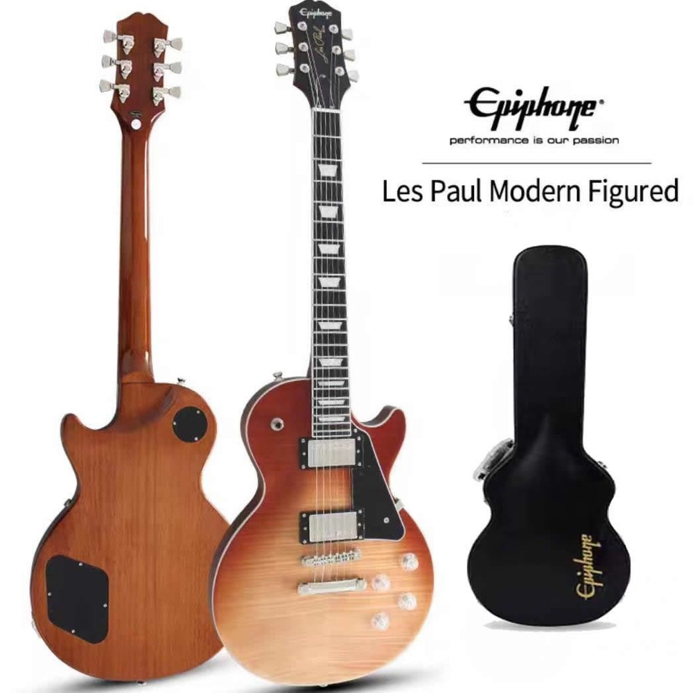 Epiphone Les Paul Modern Figured Coffee color / Профессиональная ...