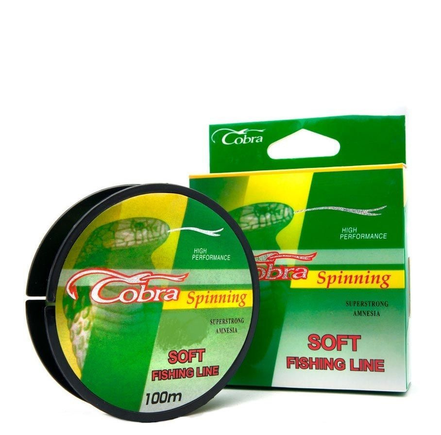 Монофильная леска для рыбалки Cobra LeskaCobra_0.25, 1 шт. по 100 м ...