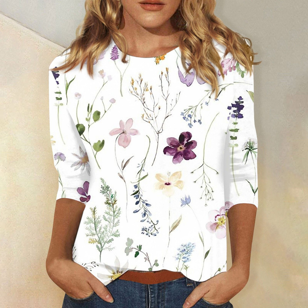 Лонгслив Женский HXD фиолетовый, размер 50 Полиэфирное волокно Повседневный купить c доставкой ...