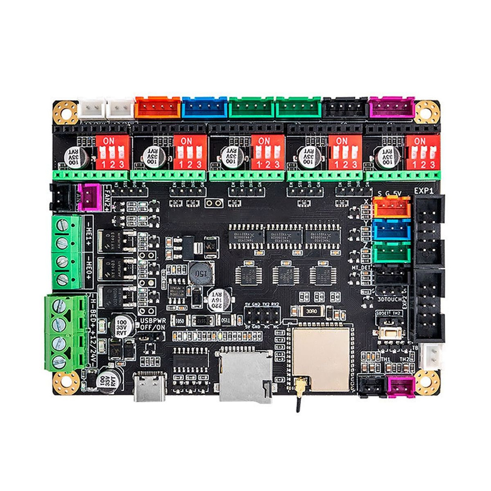 мкс тиниби Карта контроллера Материнская плата 32 битная плата управления 3d принтером Поддержка