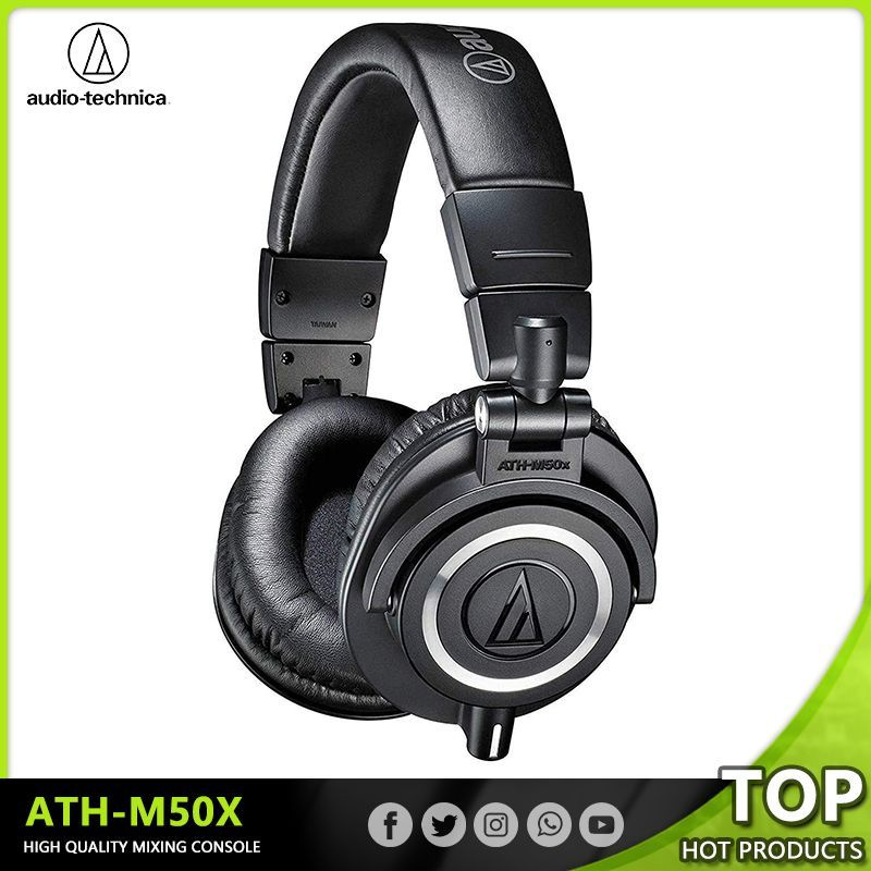 Наушники Накладные Audio-Technica ATH-M50x-..** - купить по доступным ценам в интернет-магазине ...