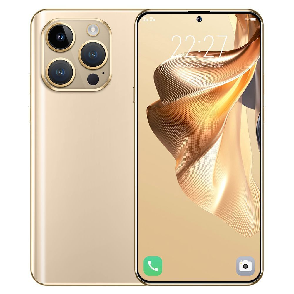 Смартфон 7,3-дюймовый I15Pro max, новая сеть 5g 2023, высокая скорость ...