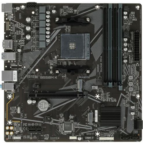 Материнская плата Gigabyte B550M K купить по низкой цене с доставкой и ...