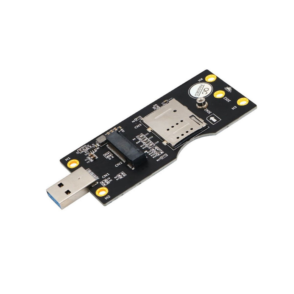 Карта расширения адаптера NGFF M.2 Key B - USB 3.0 с гнездом для карты ...