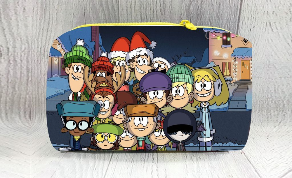 Пенал мягкий горизонтальный The Loud House, Мой шумный дом №13 - купить ...