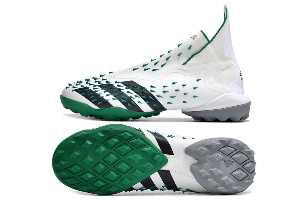 Бутсы adidas, 42, белый, зеленый - купить по выгодной цене в интернет ...