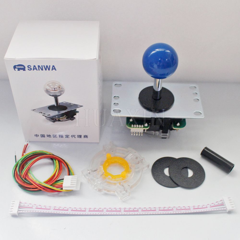 Оригинальный японский джойстик Sanwa JLF TP 8YT Fighting Rocker с ...