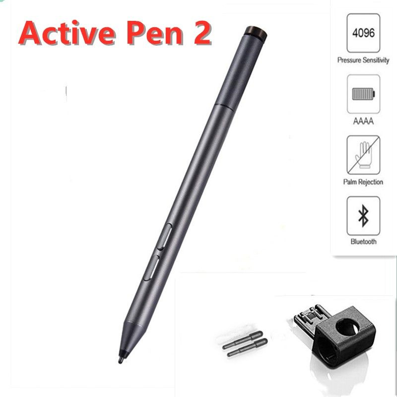 Рукописная ручка стилус active pen 2 с bluetooth для планшета lenovo ...