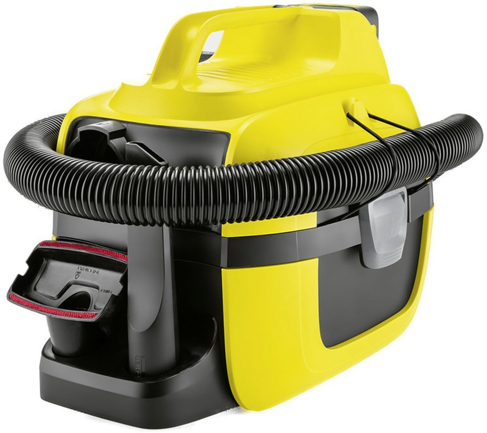 Бытовой пылесос Karcher WD 1 Compact Battery Set, желтый - купить по ...