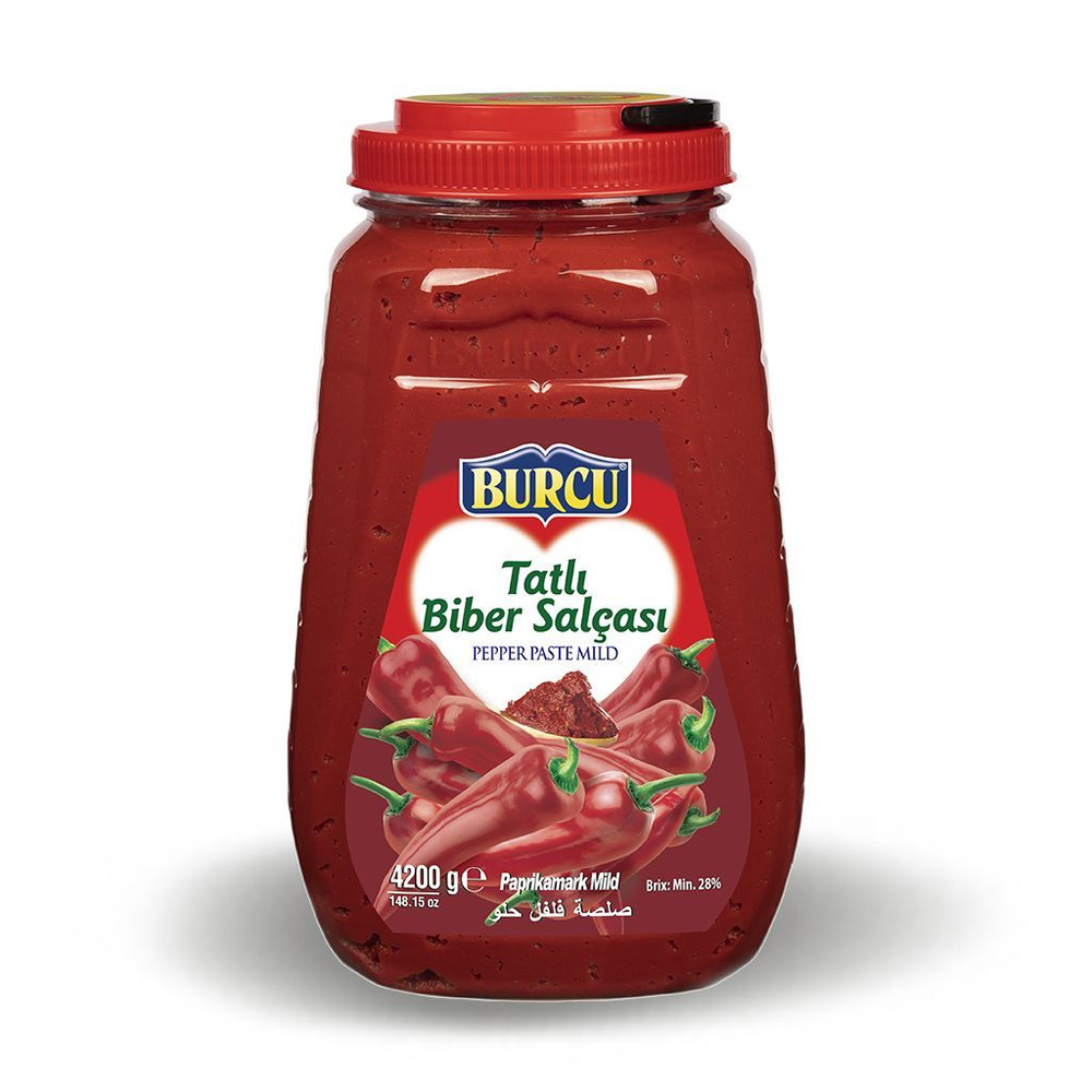 BURCU Перцовая паста 4200 гр для ХоРеКа Бизнеса (Хотел Ресторан Кафе ...