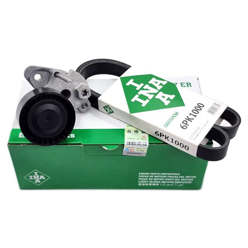 Комплект поликлинового ремня (натяжитель+ ремень 6PK1000) Skoda Fabia ...