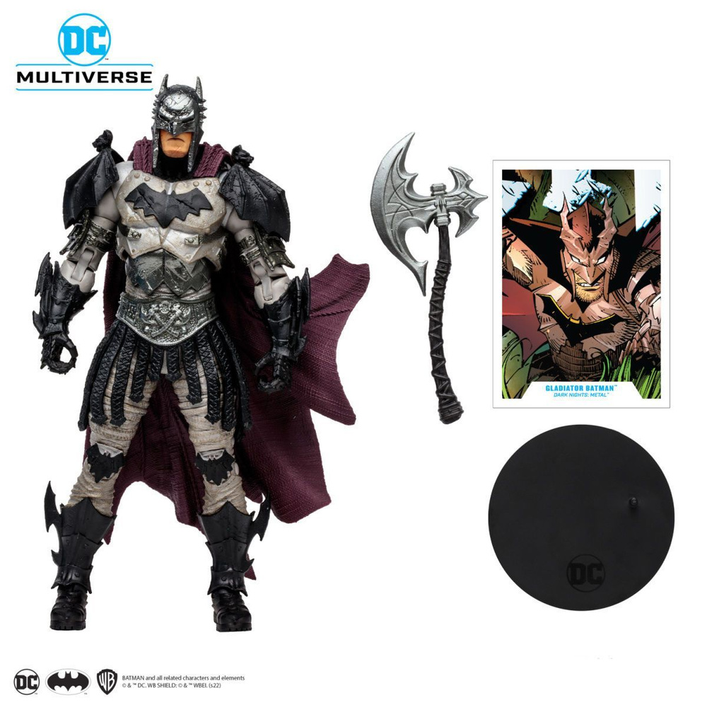 McFarlane Toys DC Comics"GLADIATOR BATMAN" фигурка,toyking - купить с ...
