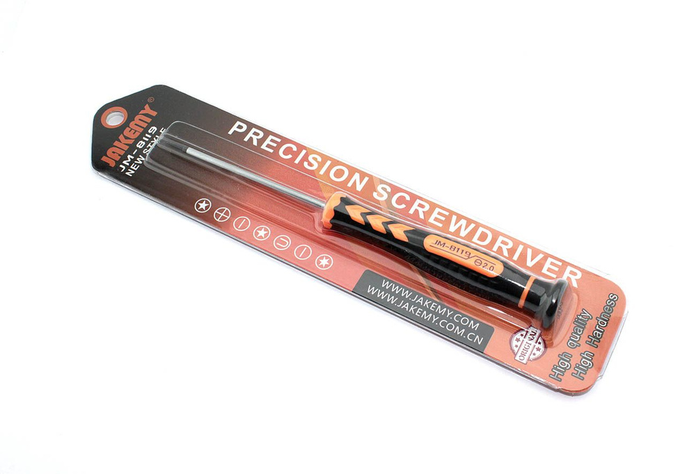 Отвертка для электронных компонентов Jakemy JM-8119 - 2.0 - купить в ...