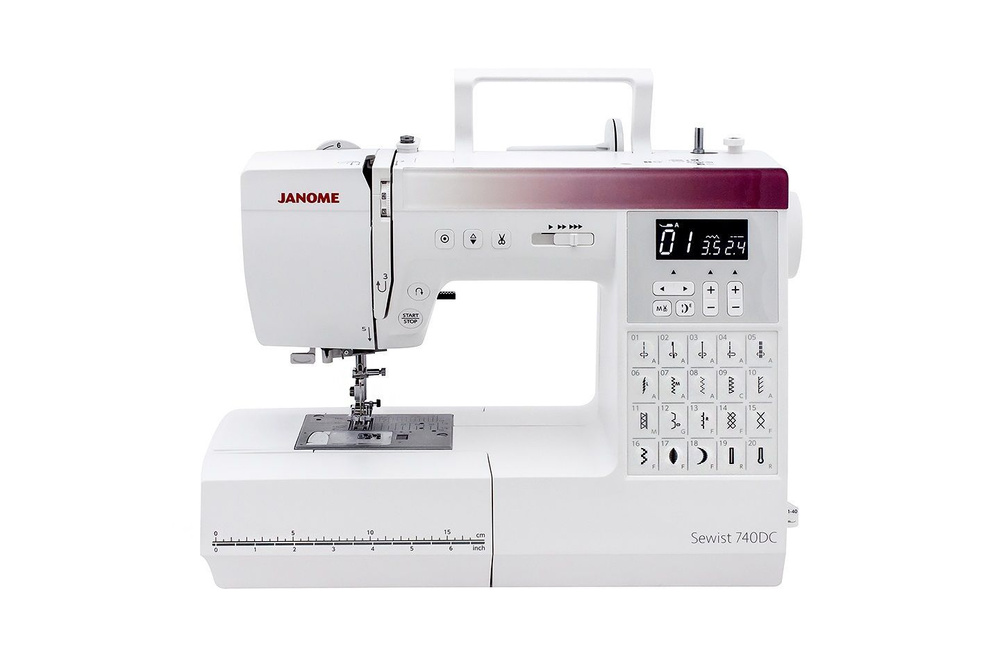 Швейная машина Janome Sewist 740DC - купить по низким ценам с доставкой ...