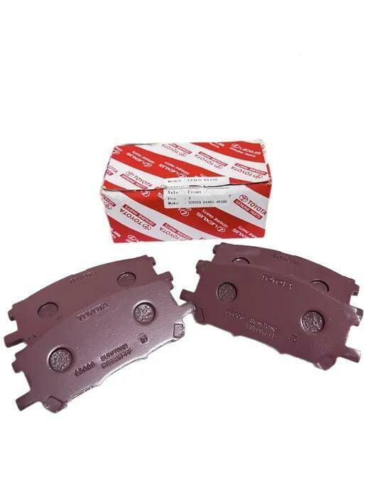 Колодки тормозные Toyota 04465-48100 Передние - купить по низким ценам ...