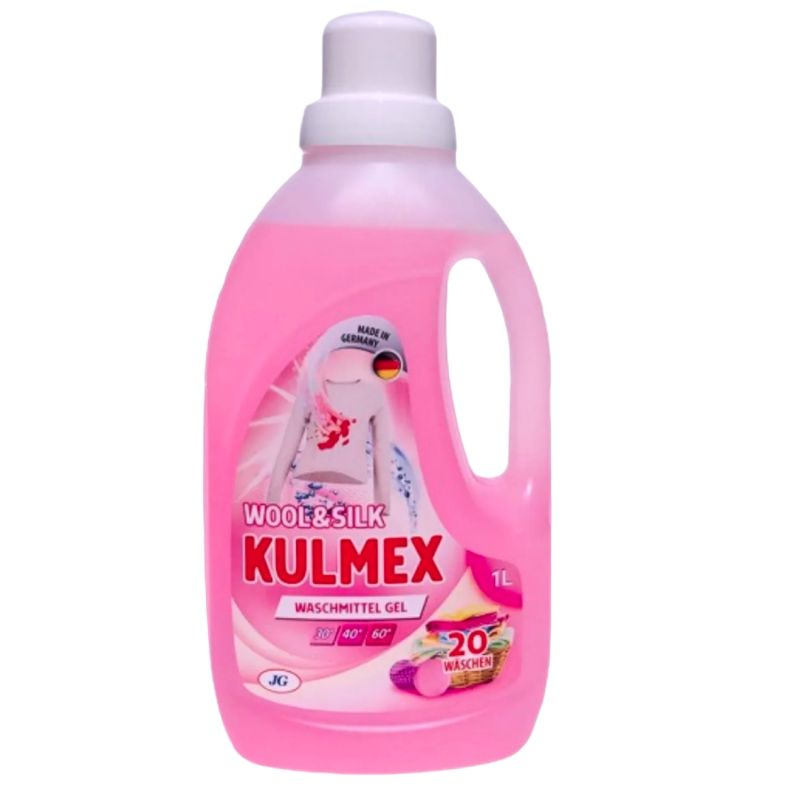 Гель для стирки KULMEX Wool & Silk для шерсти и деликатных тканей, 1 л ...