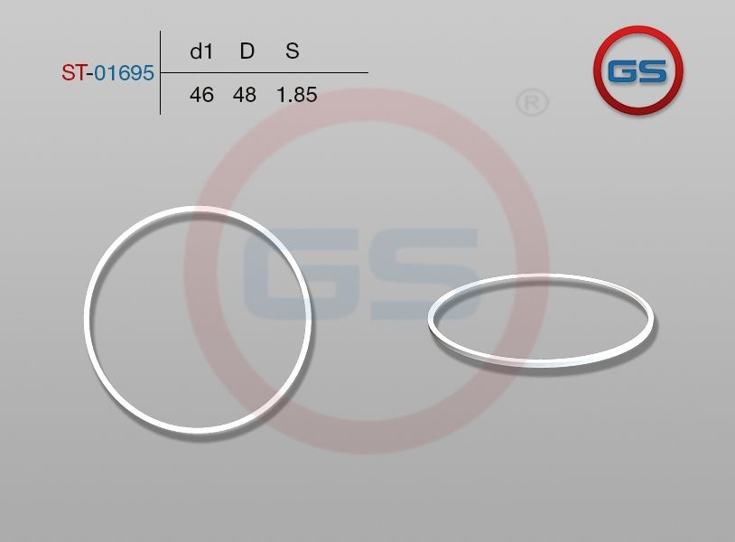 Тефлоновое кольцо 46*48*1,85 - GS арт. ST-01695 - купить по выгодной ...