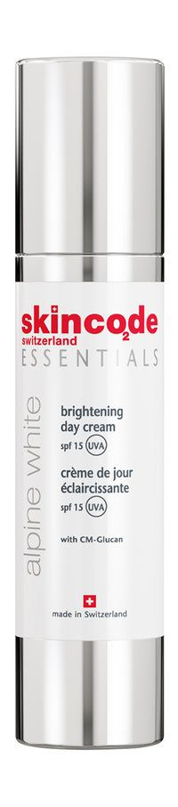 Крем для лица Skincode Essentials Alpine White Brightening Day Cream SPF 15 - купить с доставкой ...