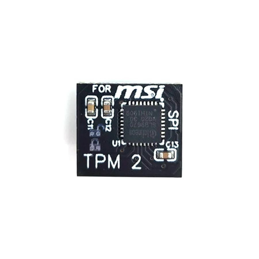 Для модуля безопасности MSI 12PIN SPI MS-4462 TPM 2.0 Доверенный платформенный модуль - купить с ...