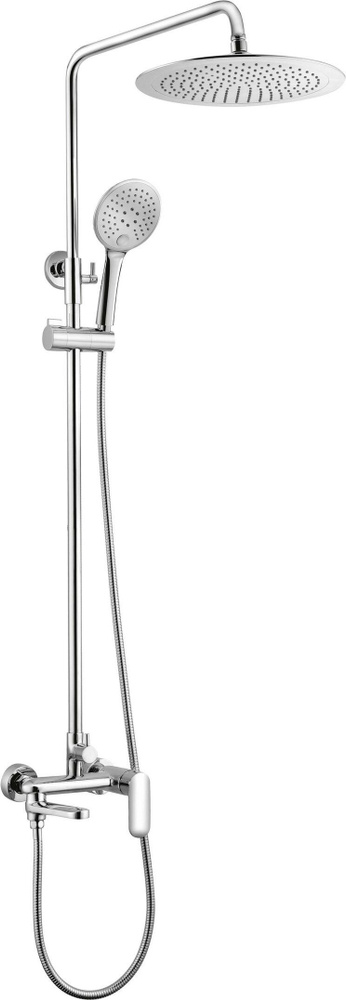 Душевая система ESKO ST300 хром-никель купить на OZON по низкой цене (1719111997)