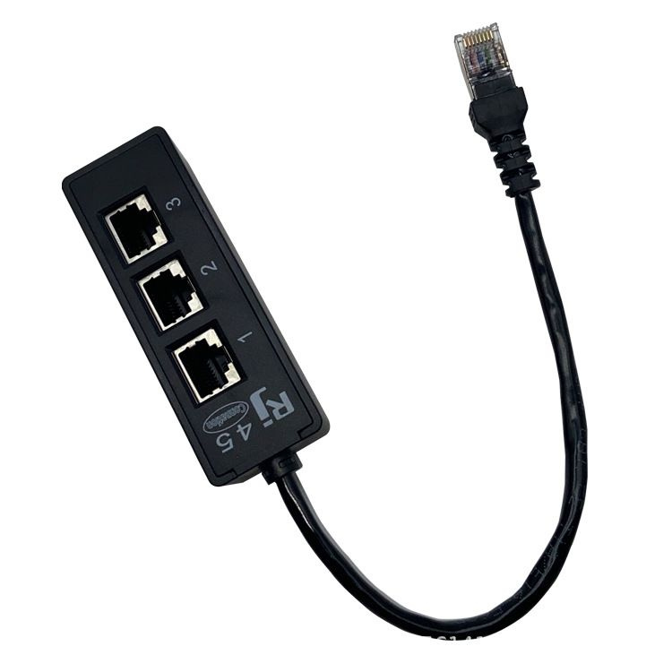 Разветвитель Ethernet Rj45 удлинитель сетевой порт 2 3 4 купить с