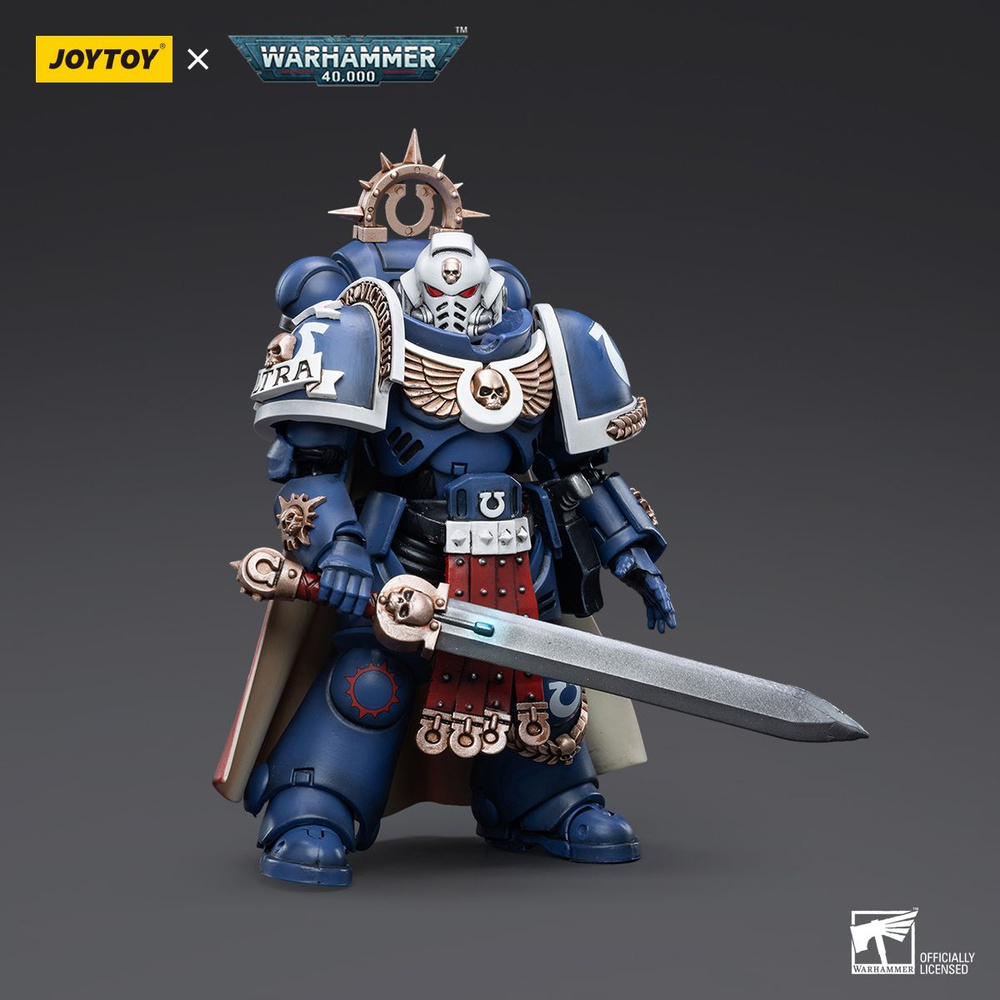 Подвижная фигурка JOYTOY Warhammer 40K Ultramarines Primaris Captain 1 ...