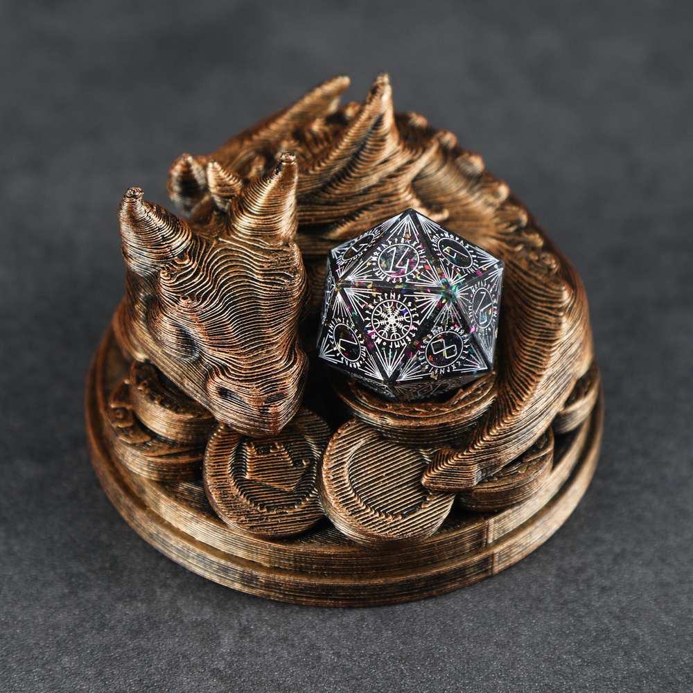 Baby Dragon D20 Dice Guardian Держатель для кубиков Аксессуары для ...