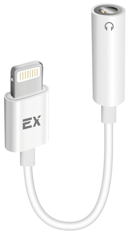 Переходник Exployd EX-AD-1169 Lightning - mini jack 3.5мм - купить с ...