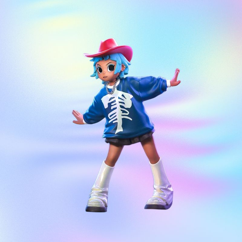 аниме фигурки Peach Riot Resie Up Poppy Gigi Frankie игрушка для детей ...