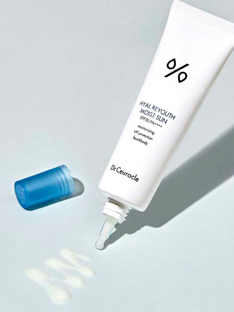 Dr. Ceuracle/Крем солнцезащитный увлажняющий HYAL REYOUTH MOIST SUN ...