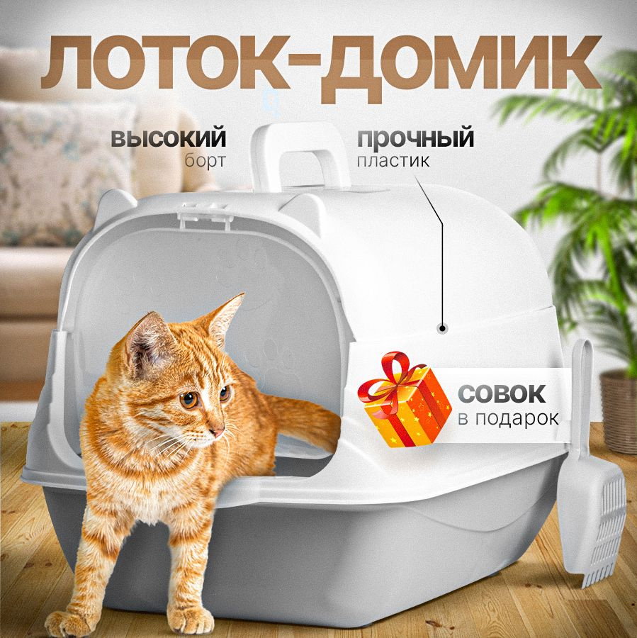 кошачий лоток купить на OZON по низкой цене (1860475438)