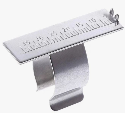 Линейка эндодонтическая металлическая на палец - купить с доставкой по ...