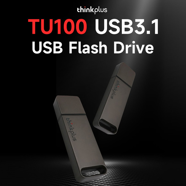 Флешка ThinkPlus TU100 256GB USB3.1, металл купить на OZON по низкой ...